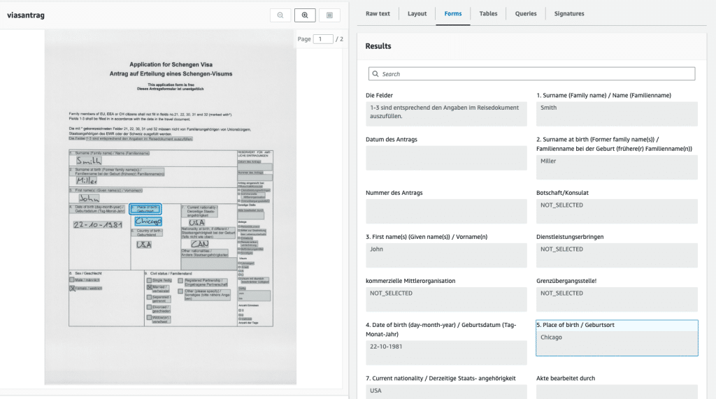 Beyond Ocr Ai Based Document Processing With Aws Textract Digitale Transformation Software